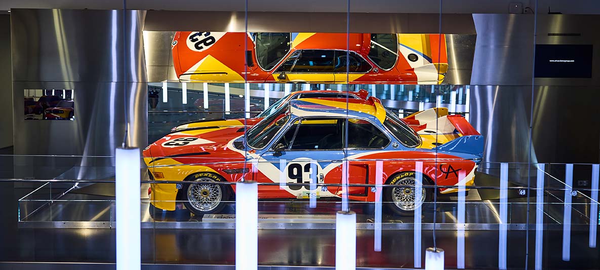 ENTDECKEN SIE DIE BMW ART CARS IM BMW MUSEUM MÜNCHEN