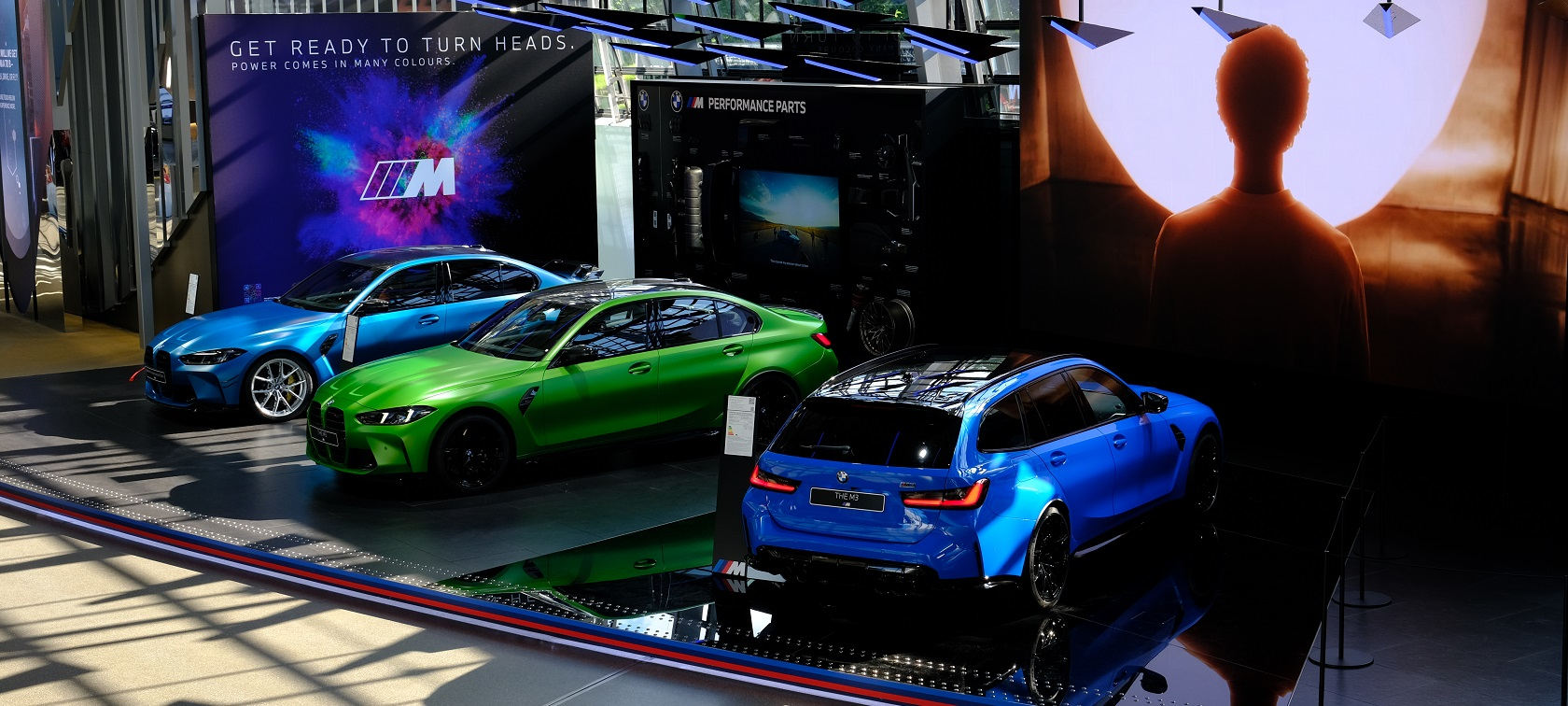 THE BMW M MODEL EXHIBITION IN THE BMW WELT IN MUNICH